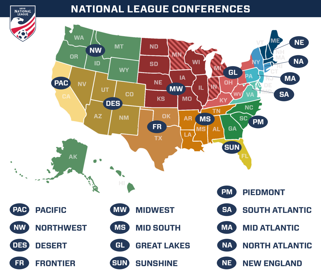 USYS National League & MW Conference - Missouri Youth Soccer Association